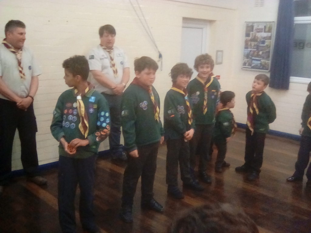 Sioux Cubs – Chief Scouts Silver Awards – Alsager Scout Group